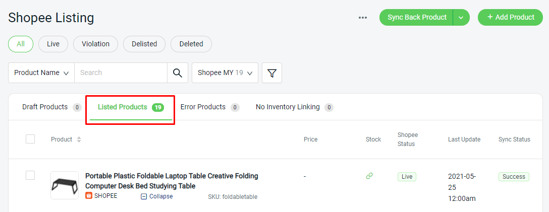 How To Edit And Publish Existing Shopee Listing SiteGiant Support Centre
