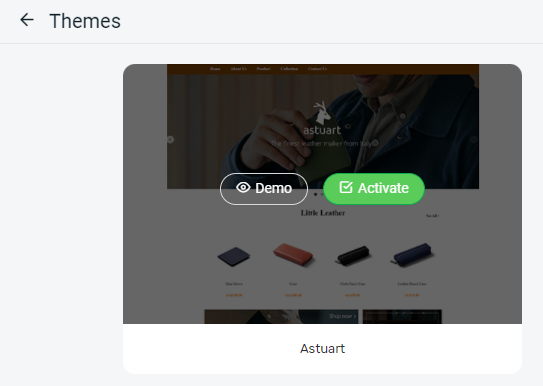 How To Change Webstore Theme – SiteGiant Support Centre