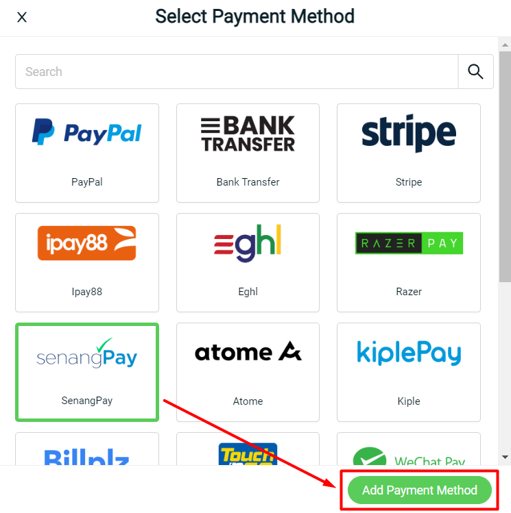 How To Set Up SenangPay Payment Gateway – SiteGiant Support Centre