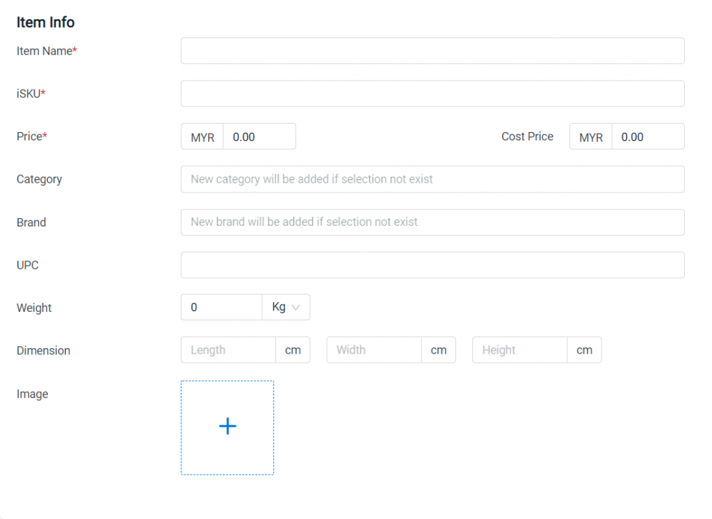 How To Create Inventory Item – SiteGiant Support Centre