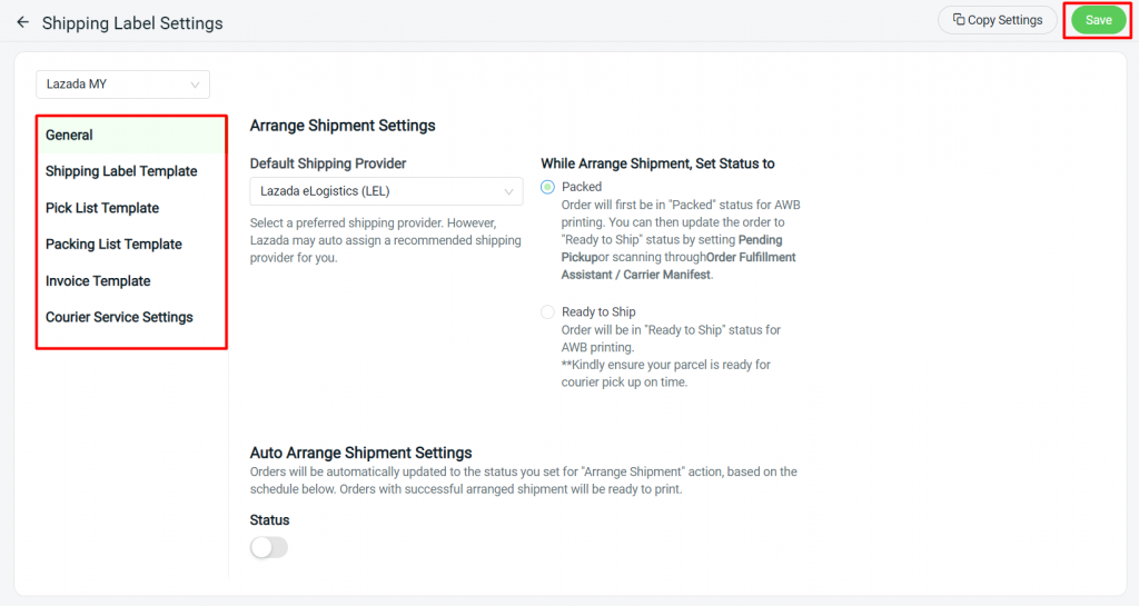 How To Print Shopee And Lazada Shipping Label – SiteGiant Support Centre
