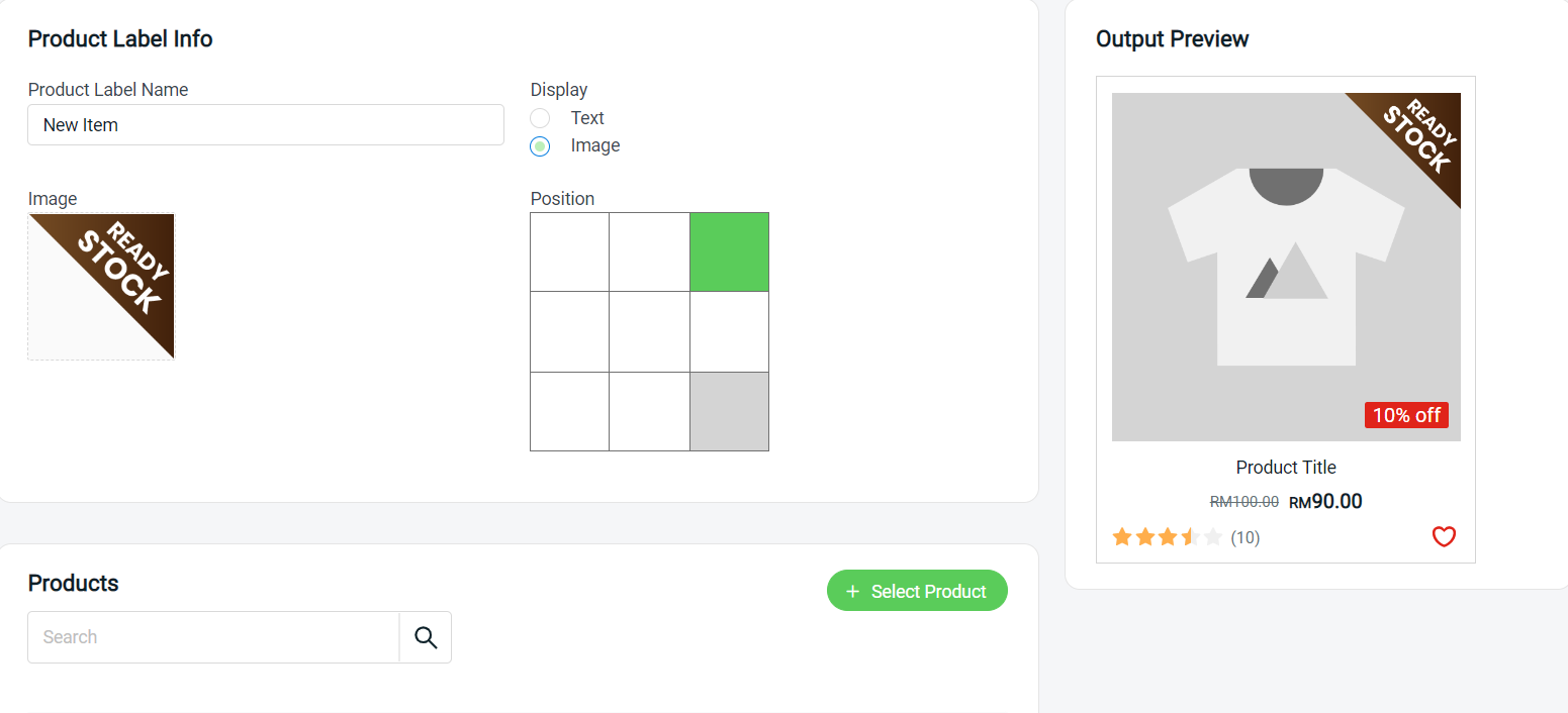 How To Apply Product Label – SiteGiant Support Centre