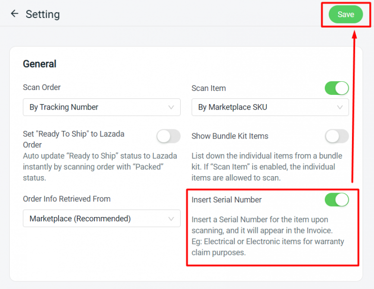 How To Insert Serial Number And Print Out In Invoice – SiteGiant ...