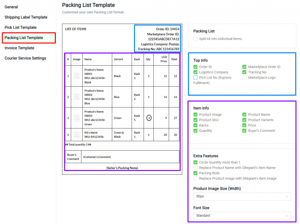 How To Configure Shopee And Lazada Shipping Label Settings – SiteGiant ...