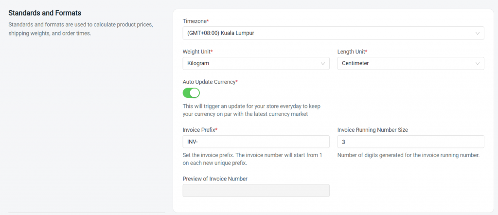 How To Edit Store General Information – SiteGiant Support Centre