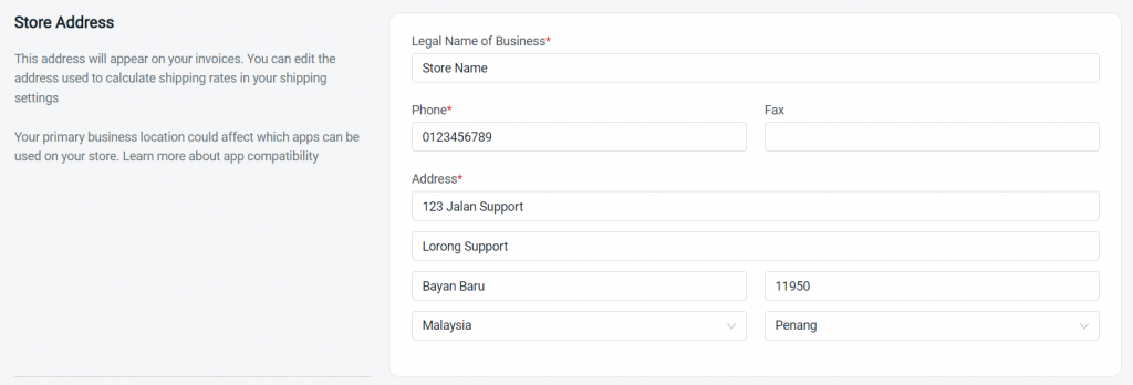 How To Edit Store General Information – SiteGiant Support Centre