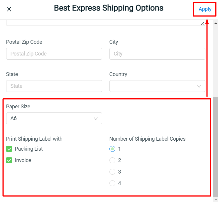 How To Integrate With Best Express – SiteGiant Support Centre