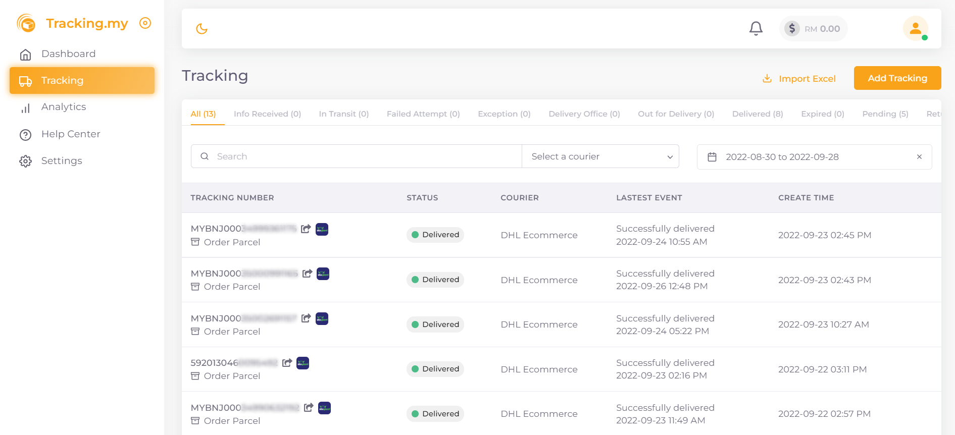 How To Use Tracking.my App – SiteGiant Support Centre