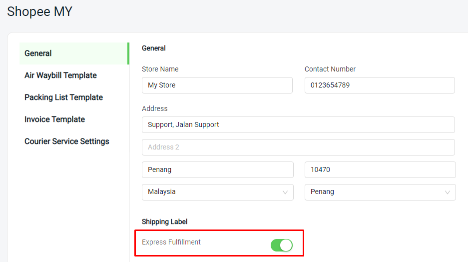 How to Process Order with Express Fulfillment - SiteGiant Support Centre