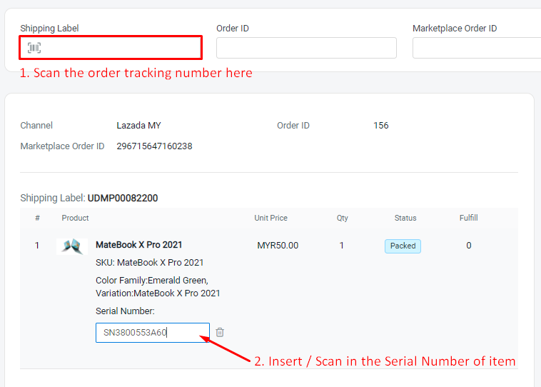 How to Insert Serial Number and Print out in Invoice - SiteGiant ...