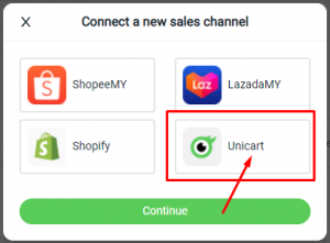How to Integrate Unicart Store - SiteGiant Support Centre