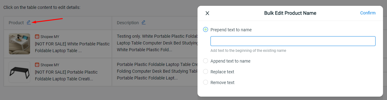 How to Bulk Edit Shopee Listing – SiteGiant Support Centre
