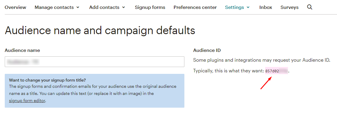 How to Set up Mailchimp Integration - SiteGiant Support Centre