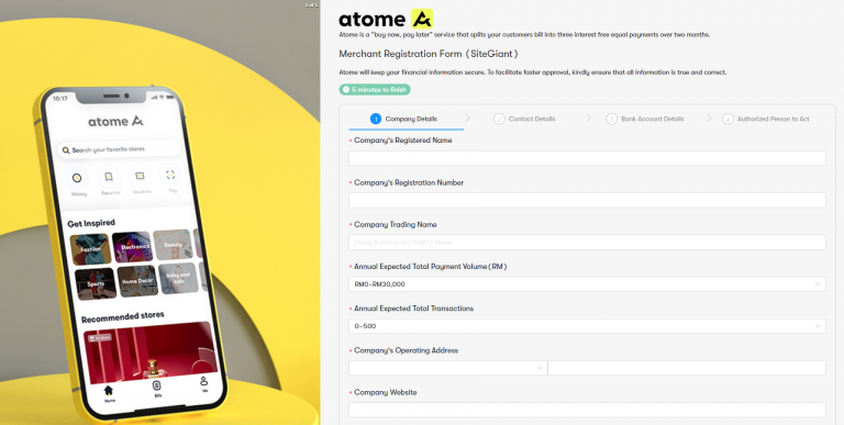 How To Set Up Atome Payment Gateway – SiteGiant Support Centre