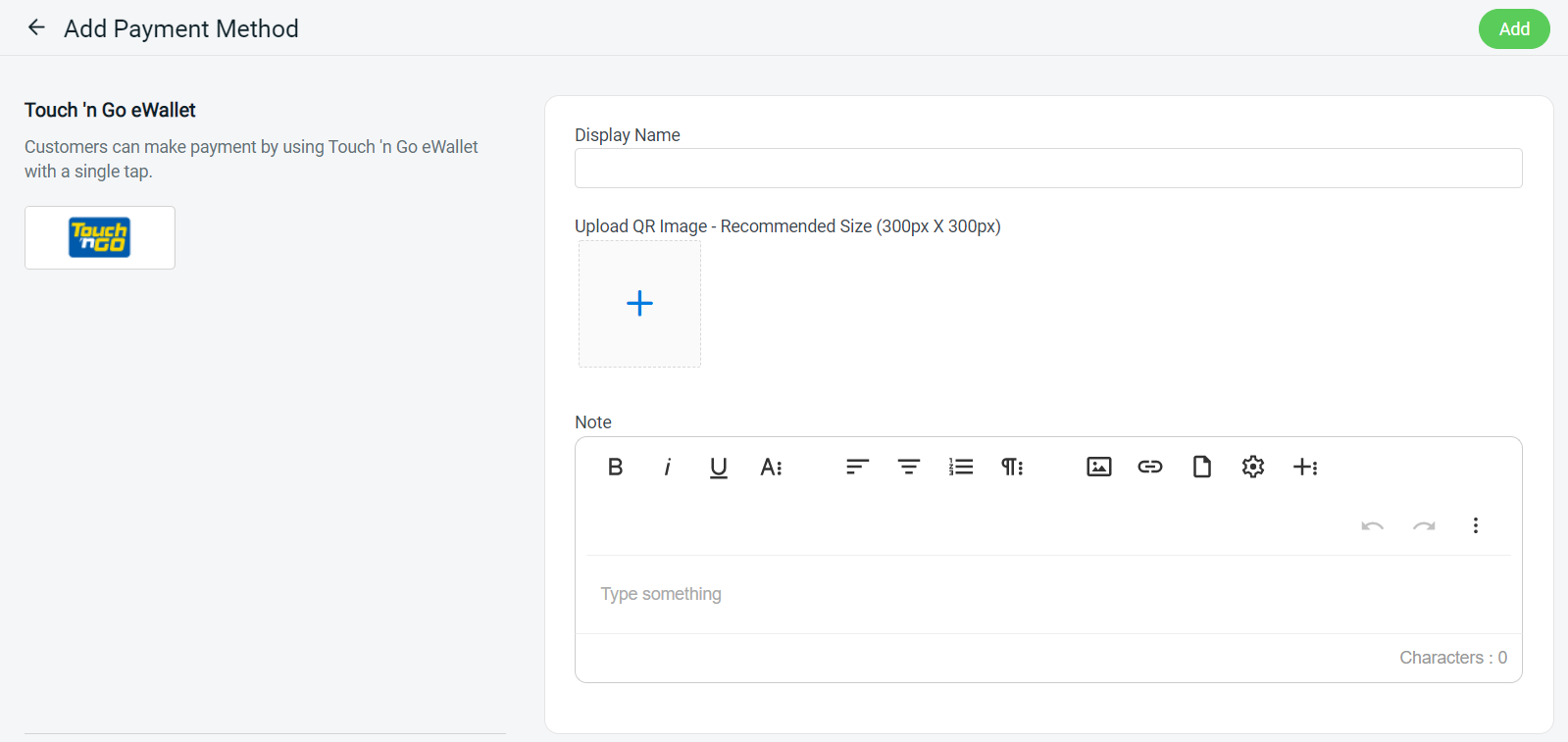 How To Set Up E-Wallet Payment Method - SiteGiant Support Centre