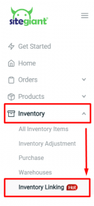 How To Use Bulk Inventory Linking – SiteGiant Support Centre