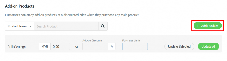 How To Set Add-On Deal Promotion For Webstore – SiteGiant Support Centre