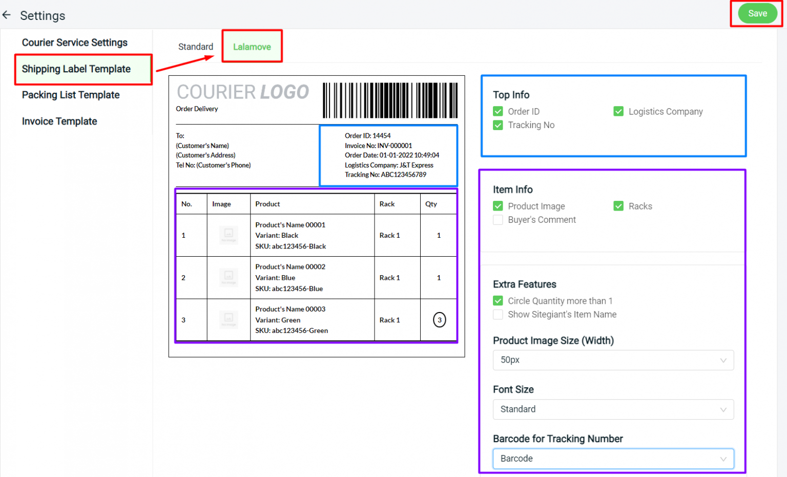 How To Integrate With Lalamove - SiteGiant Support Centre
