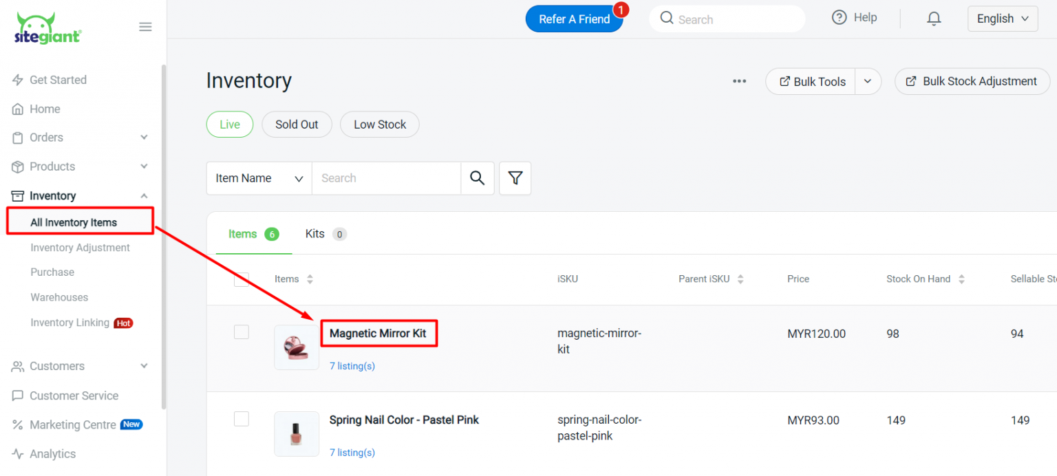 How To Analyse Marketplace Gross Profit Report – SiteGiant Support Centre