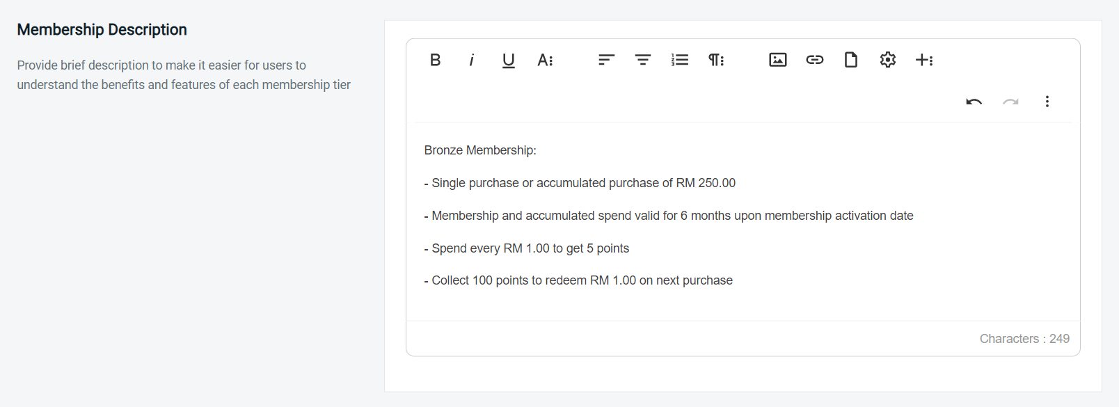 How To Create Membership Tier Loyalty Program – SiteGiant Support Centre