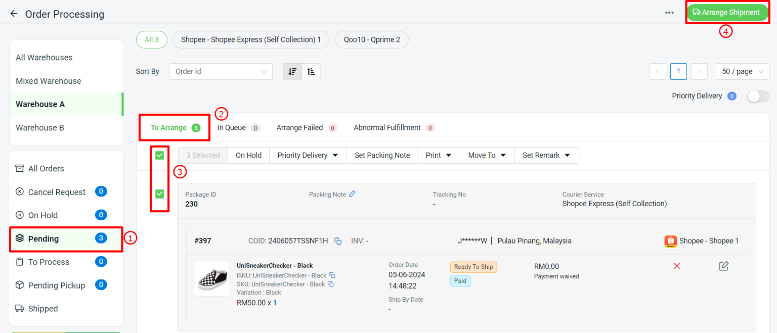 How To Print Shopee Shipping Label – SiteGiant Support Centre