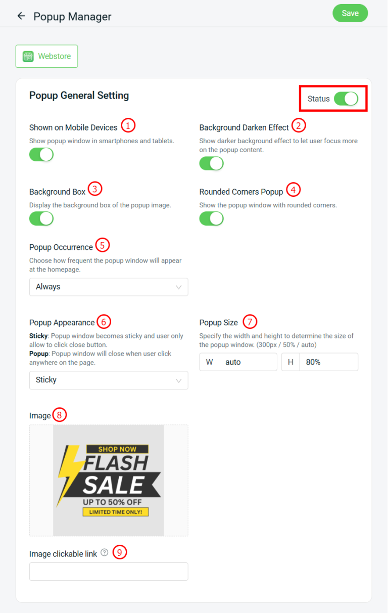 How To Add Popup Image To Your Webstore – SiteGiant Support Centre