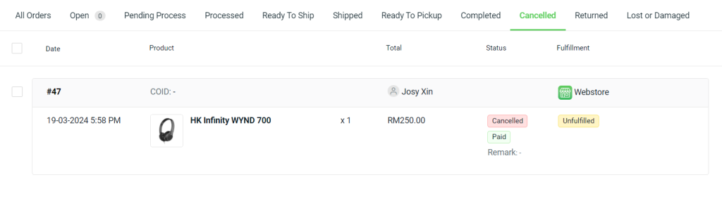 How The Order, Payment And Fulfillment Status Works – SiteGiant Support ...