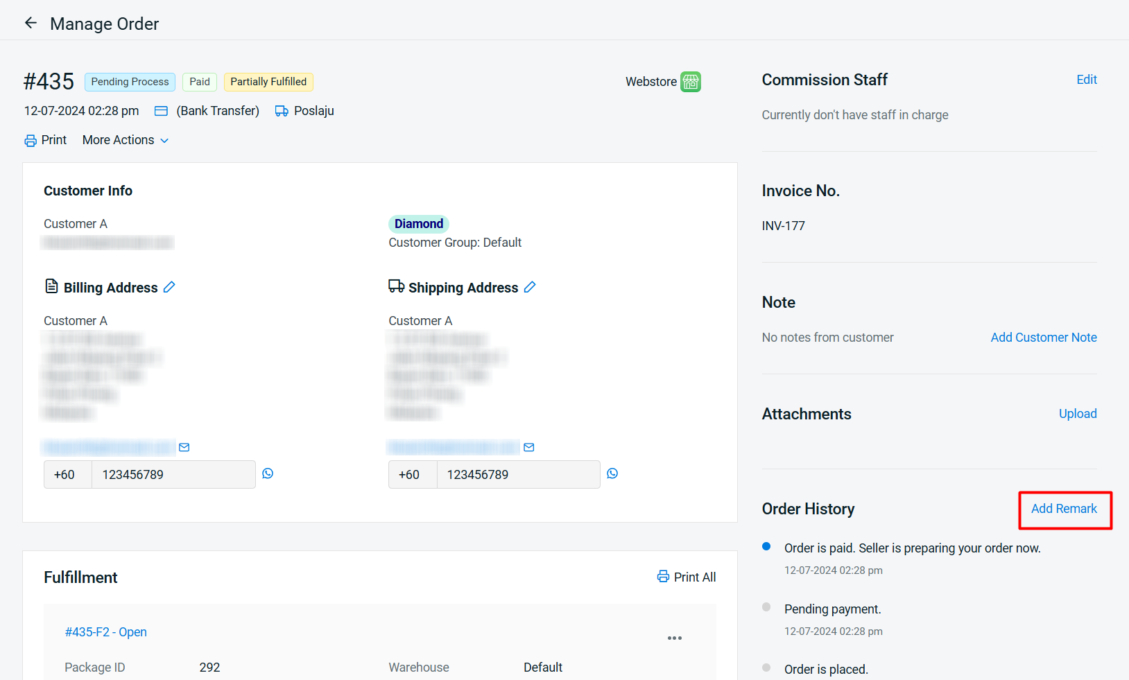 How The Order, Payment And Fulfillment Status Works – SiteGiant Support ...