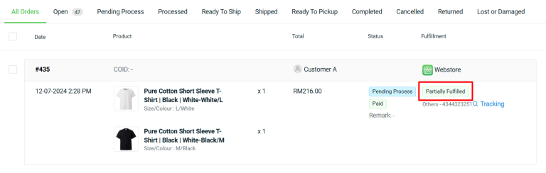 How The Order, Payment And Fulfillment Status Works – SiteGiant Support ...
