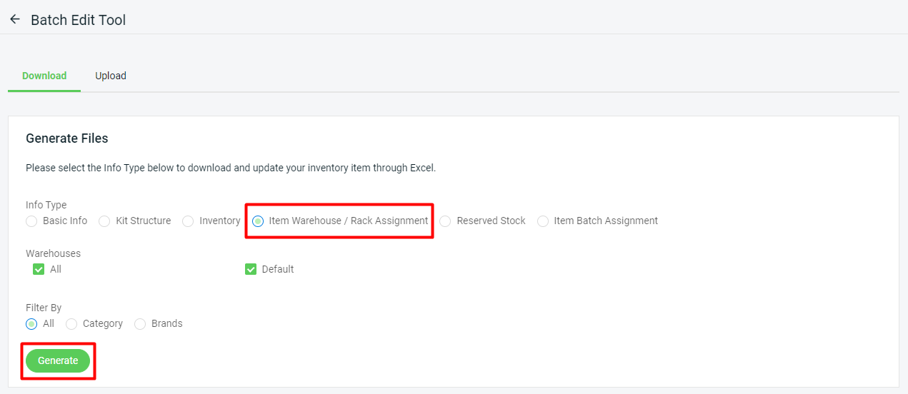 How To Bulk Assign Item To Rack With Excel (Batch Edit) – SiteGiant ...