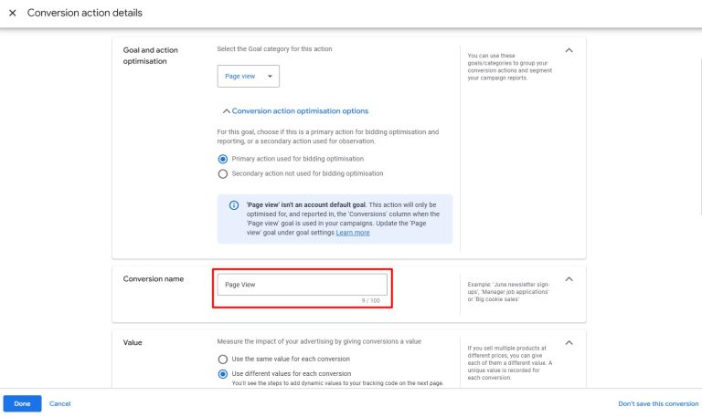 How To Set Up Google Ads Conversion Tracking – SiteGiant Support Centre