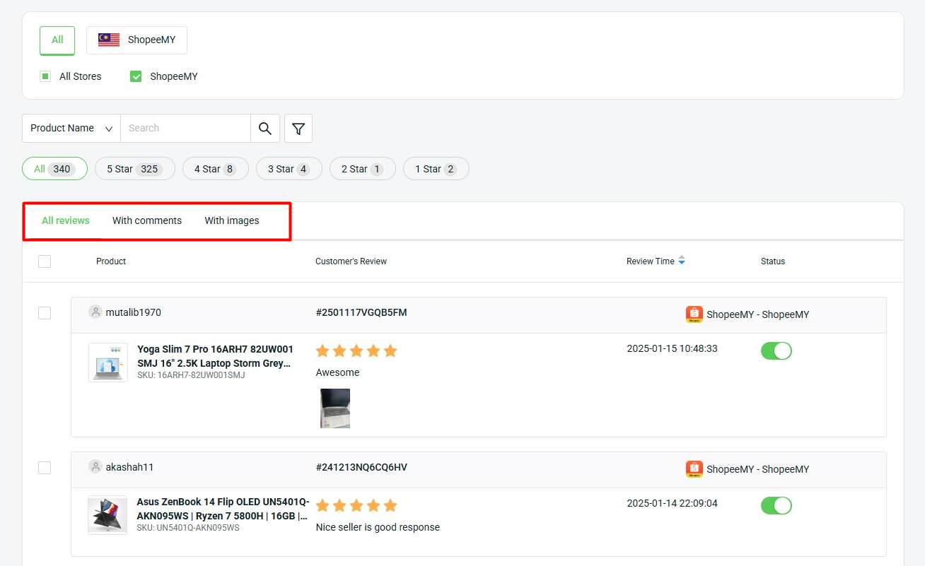 How To Display Shopee Ratings For Webstore Product – SiteGiant Support ...