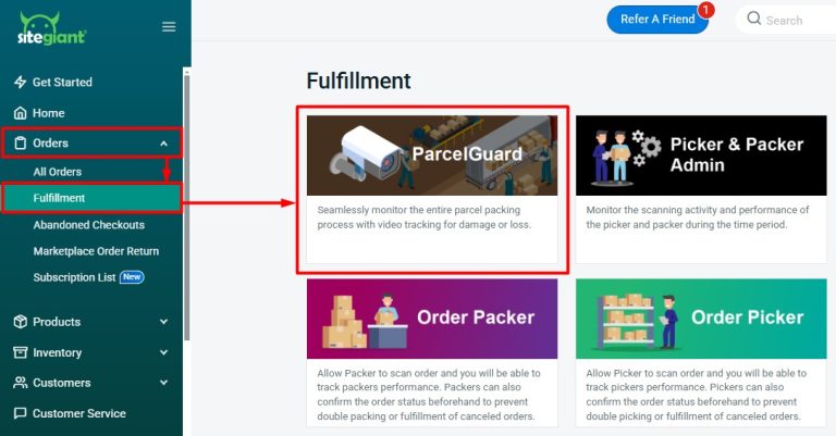How To Use CCTV ParcelGuard – SiteGiant Support Centre