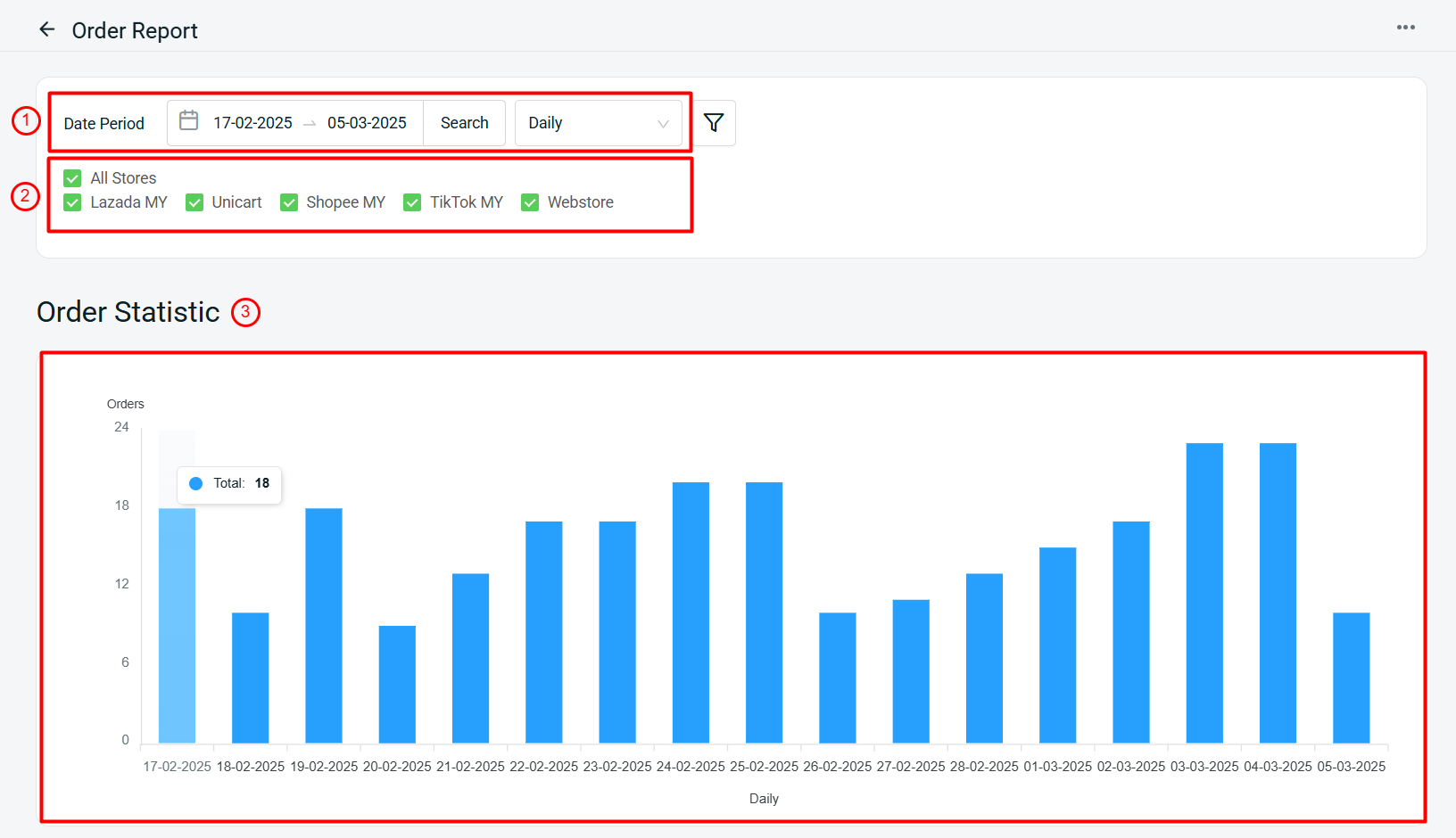 How To Analyse Order Report – SiteGiant Support Centre