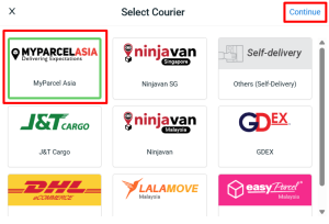 How To Integrate And Process Order With MyParcel Asia – SiteGiant ...