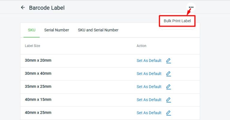 How To Bulk Print Barcode Label – SiteGiant Support Centre