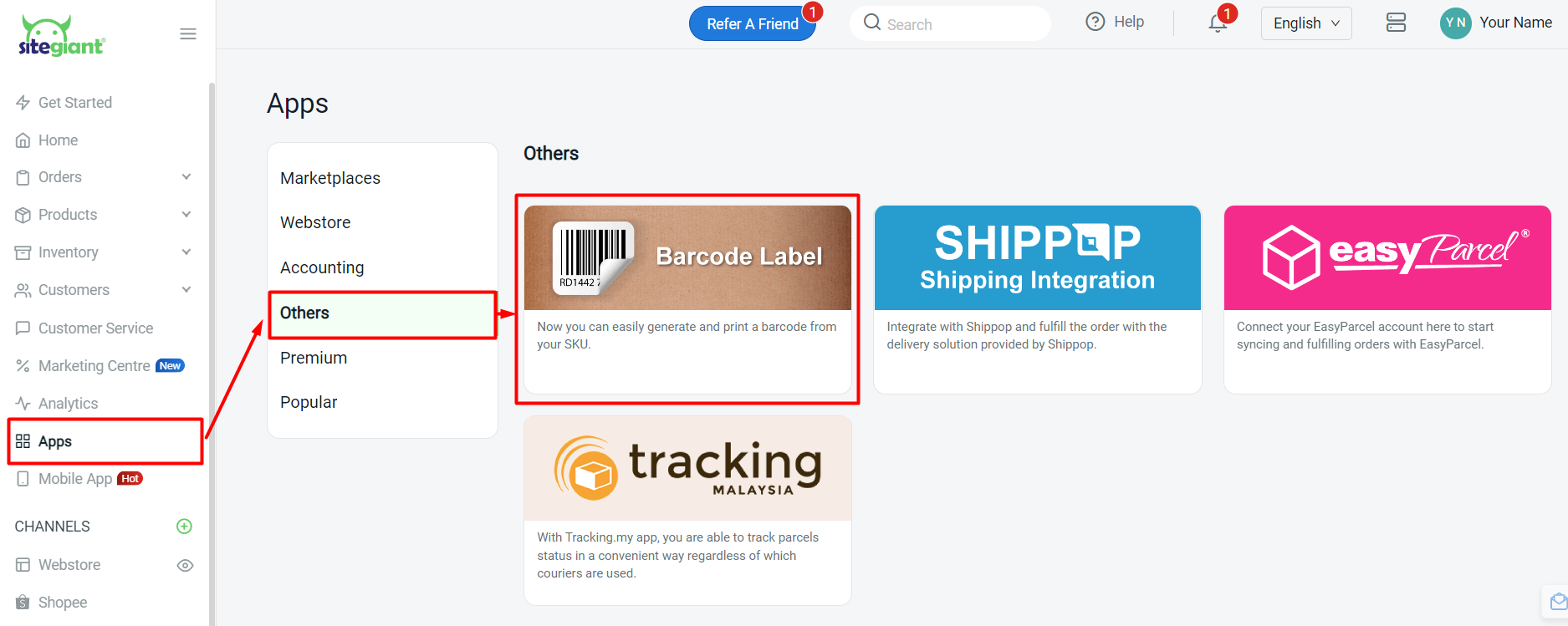 How To Bulk Print Barcode Label – SiteGiant Support Centre