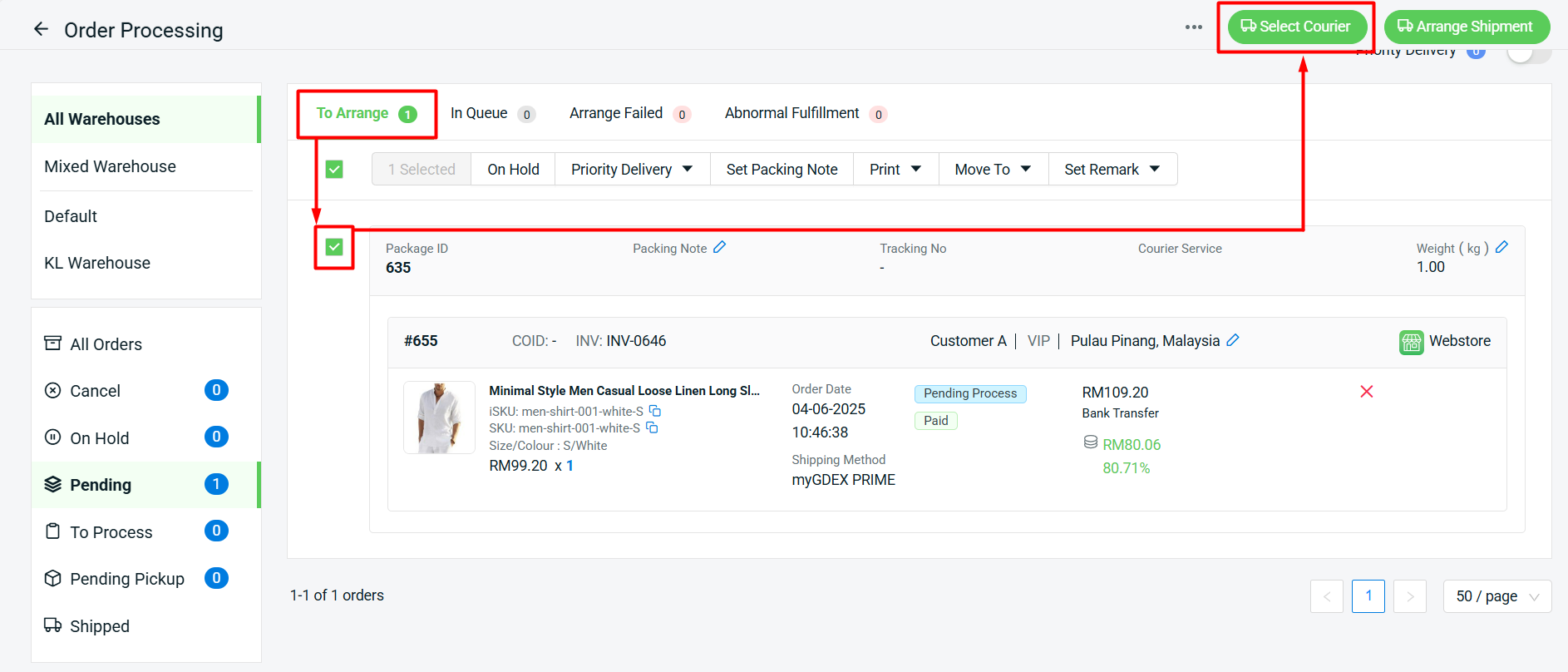 How To Integrate And Process Order With myGDEX PRIME – SiteGiant Support Centre