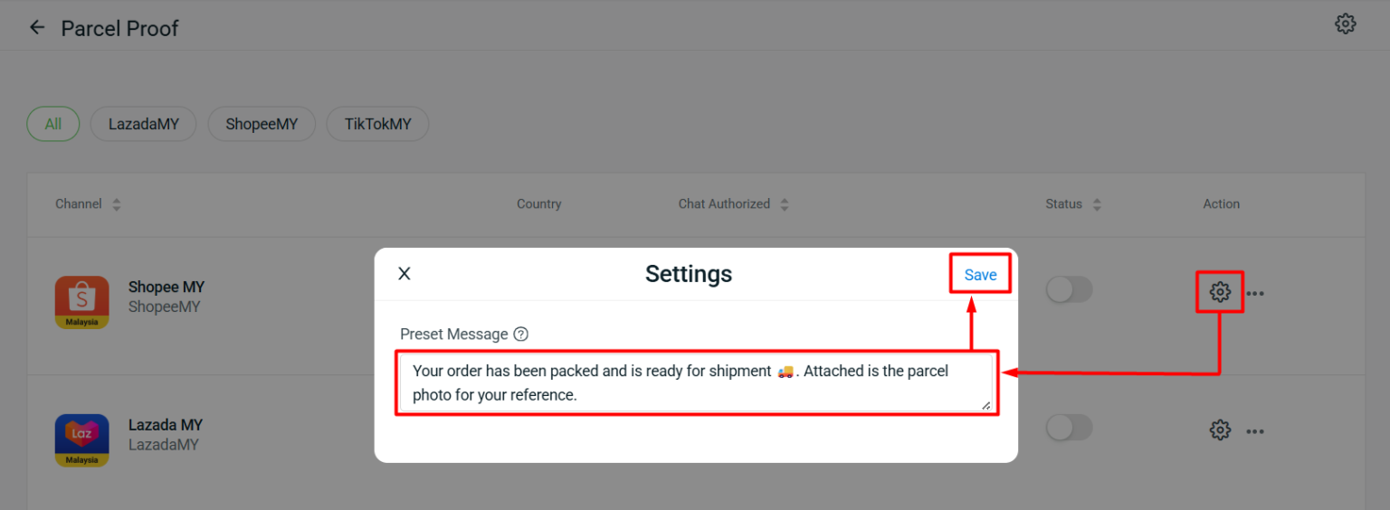 How To Send Packing Images To Customers Via Parcel Proof – SiteGiant ...